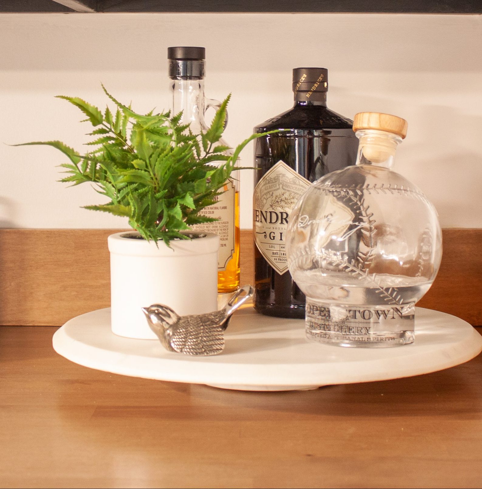 DIY built-in bar - A Finished House