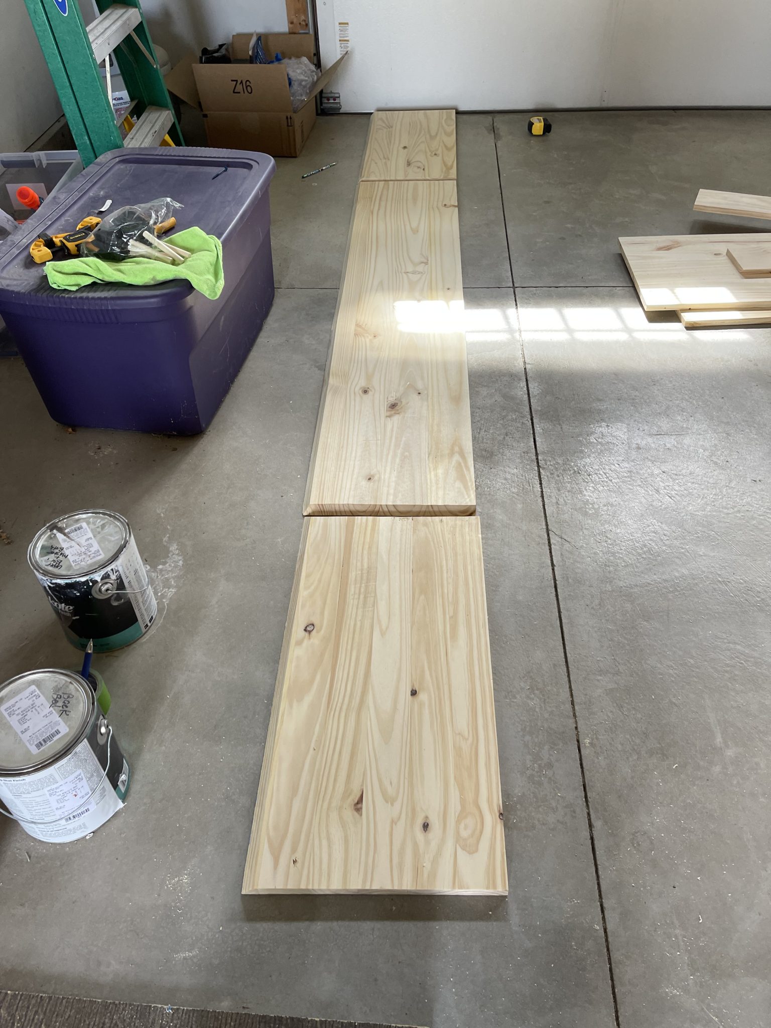 DIY Console table tutorial - A Finished House