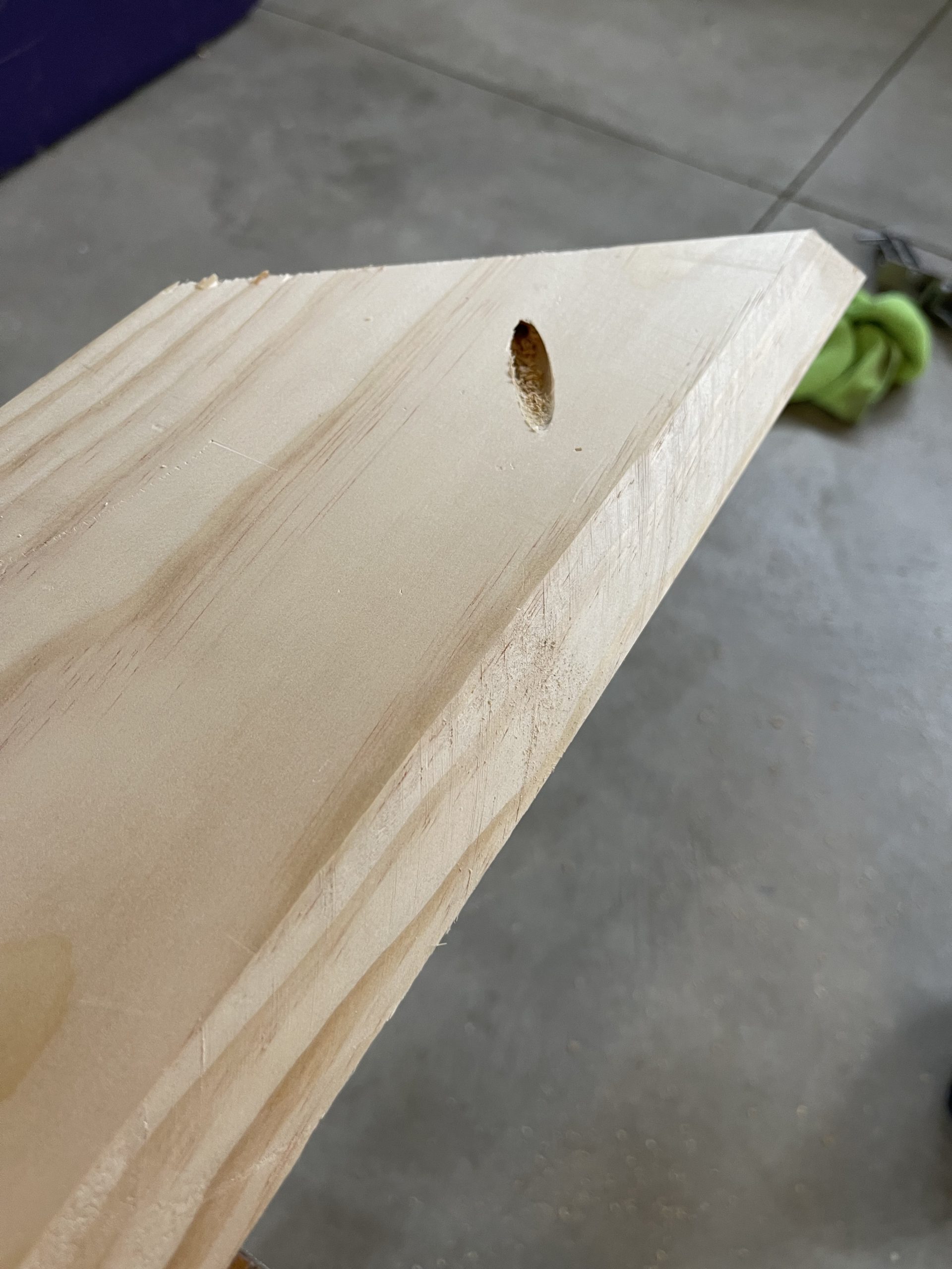 DIY Console table tutorial - A Finished House